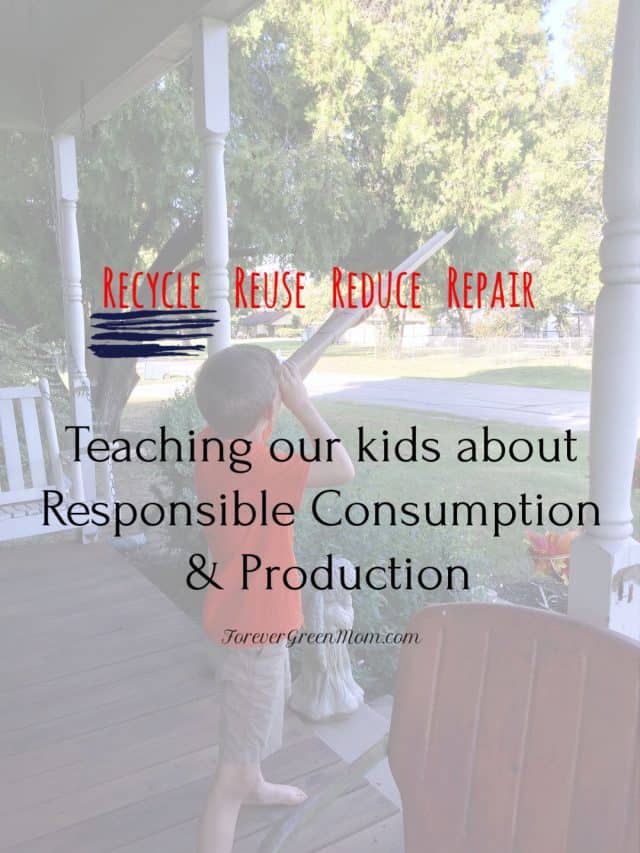 Teaching Kids about Responsible Consumption & Production