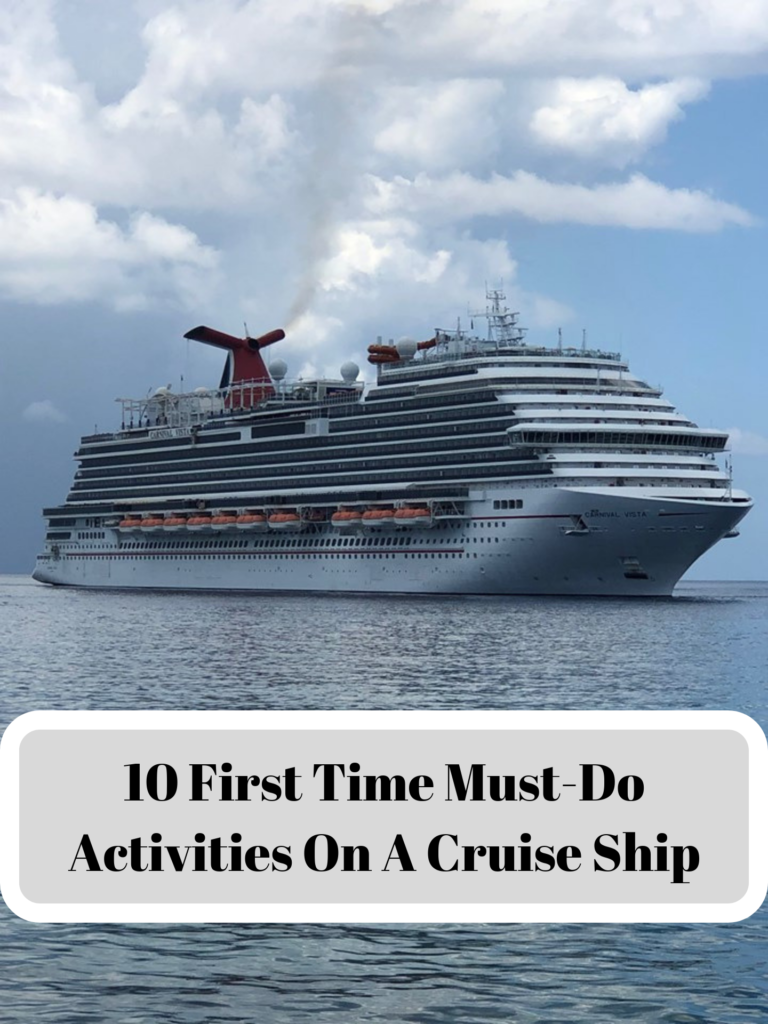 First-Time Must-Do Activities On A Cruise Ship